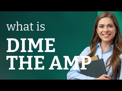 Unleashing Sound: Understanding "Dime the Amp"