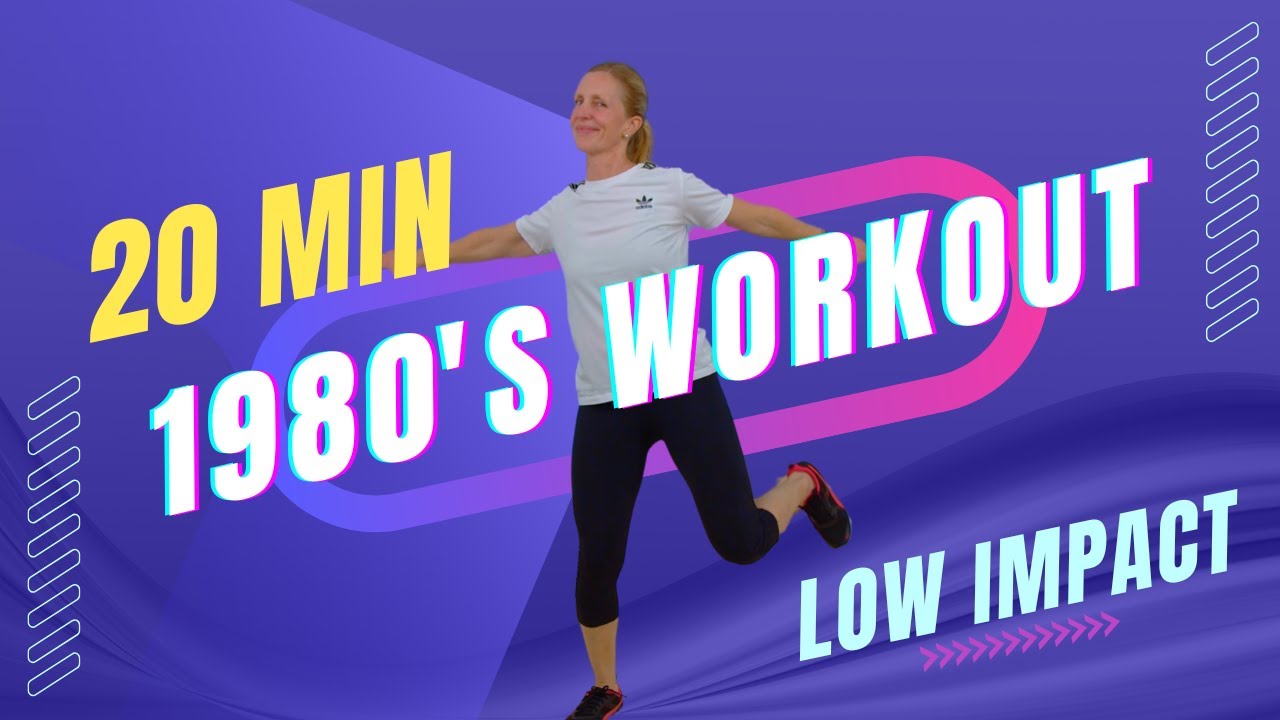 The 80's DANCE PARTY WORKOUT | 20 Minute LOW IMPACT WALKING WORKOUT