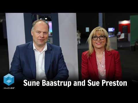 Sune Baastrup, Danfoss & Sue Preston, HPE | HPE Discover 2024
