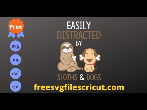Free Sloths And Dogs Svg, Free Lazy Sloths Svg, Free Dog Lover Svg