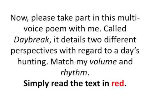 An interactive animal rights poem – multivoicepoetry