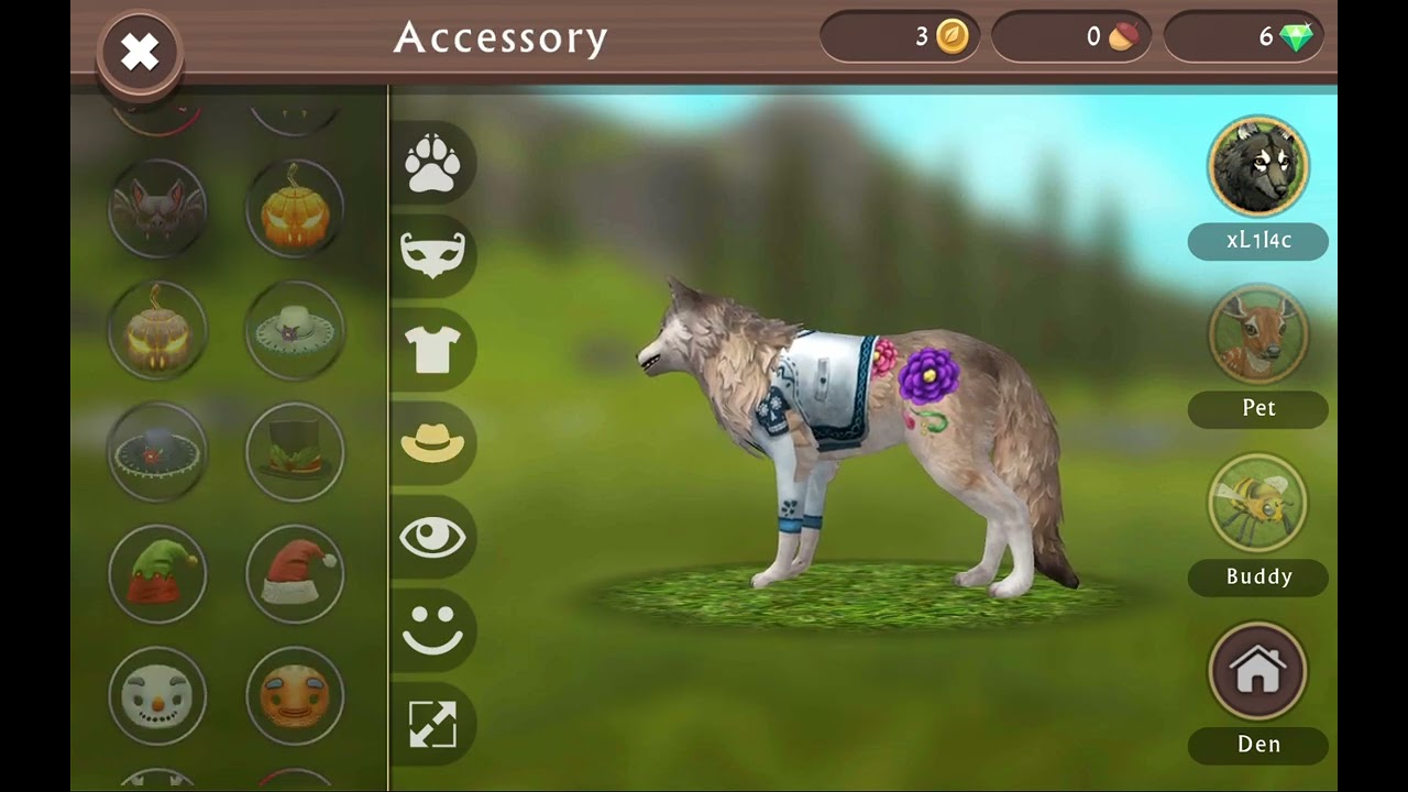 Making my dream wolf oc