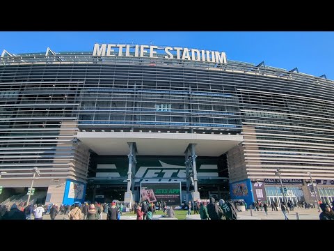 ⁴ᴷ⁶⁰ Walking MetLife Stadium in East Rutherford, New Jersey