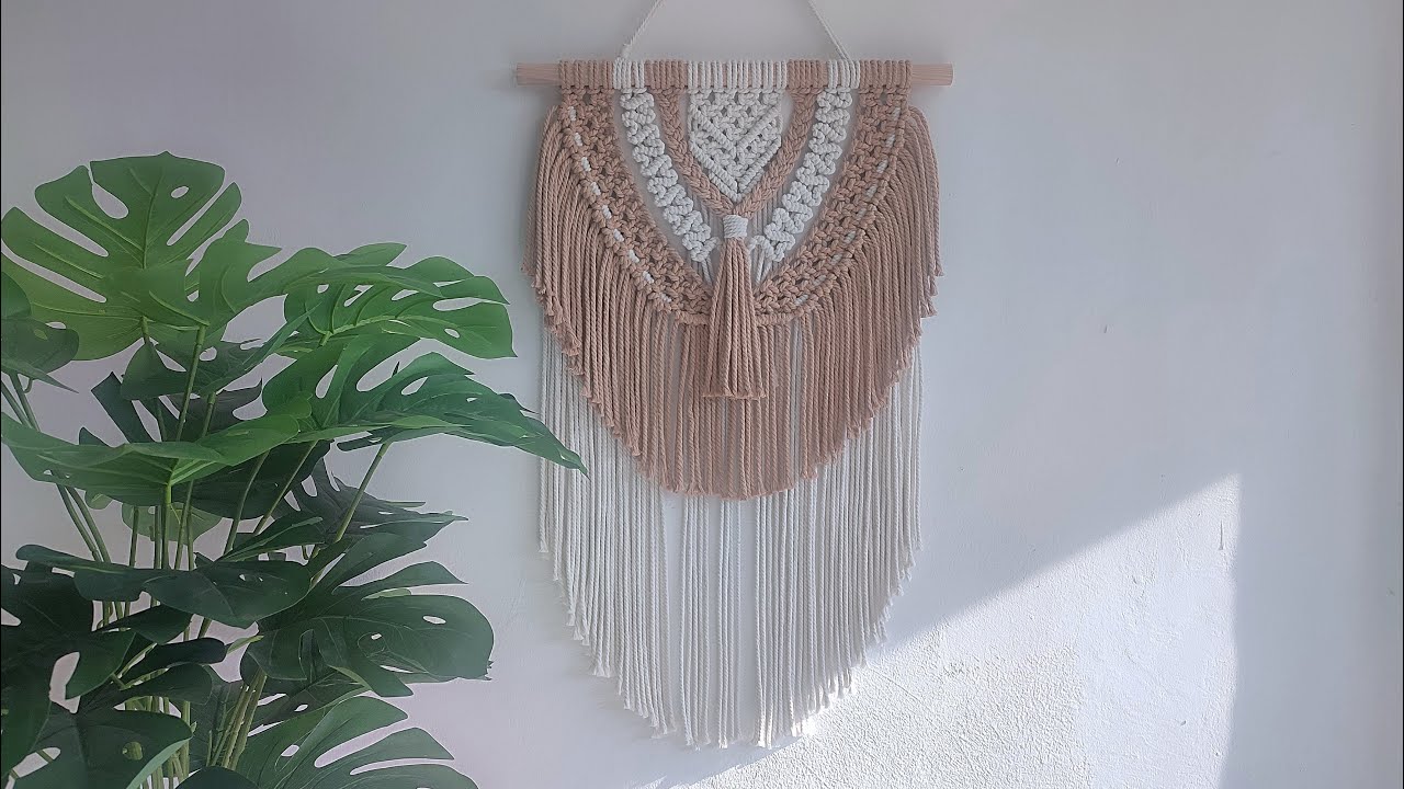 DIY Macrame Layered Wall Hanging | Macrame Tutorial