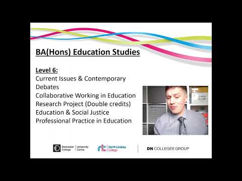 New for September 2022 - BA (Hons) Education Studies