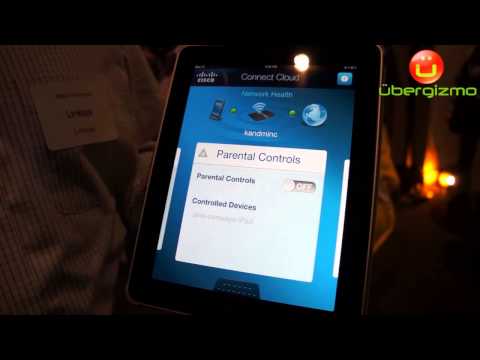 Cisco's Linksys Smart Wi-Fi App Controls Smart Routers- Demo at GDGT