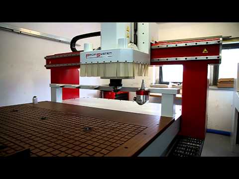 Toolchange on ProfiSystem CNC Milling machine powered by CSMIO/IP-S Motion Controller
