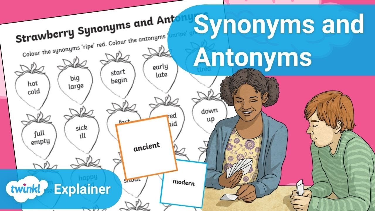 Synonym and Antonym Practice