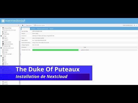 OpenMediaVault 5 : installation de Nextcloud et MariaDB – The Duke of ...