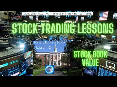 Stock Lesson 124 - What is Book Value? How does it effect Stock Price.
