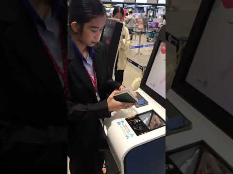 AIR ASIA SELF CHECK IN || DMK AIRPORT || BANGKOK || 12 OCTOBER 2023