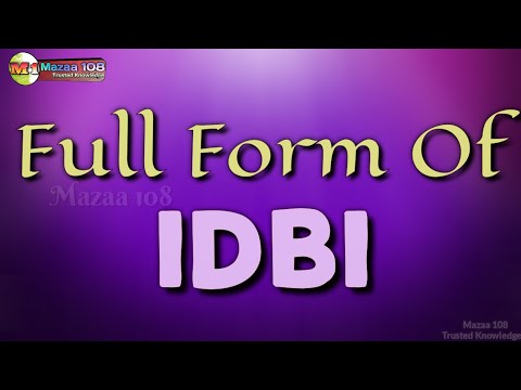 Full Form of IDBI | IDBI full form | Full Form IDBI | IDBI Stands for | IDBI फुल फॉर्म | IDBI Means