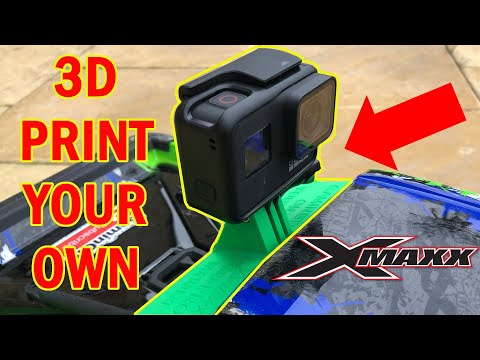 📱 TRAXXAS XMAXX STAND WITH INTEGRATED PARTS TRAY・ STL File for ・Cults