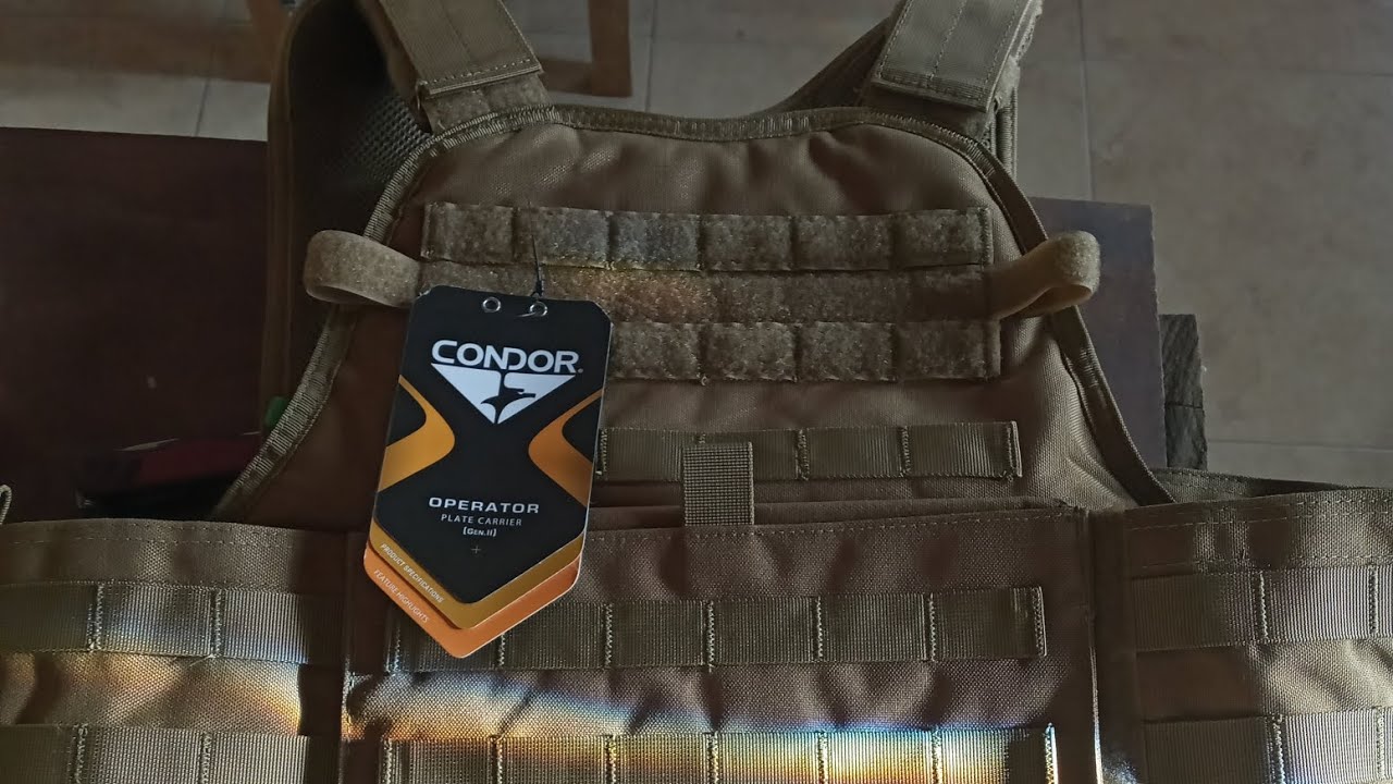 unboxing del chaleco tactico condor mopc gen 2