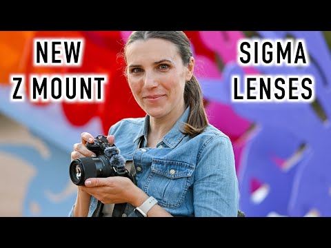 These are Important New f/1.4 Prime Lenses - Sigma for Nikon Z Mount - 16mm, 30mm, 56mm DX!