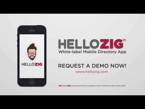 helloZIG: The White Label Mobile Directory App