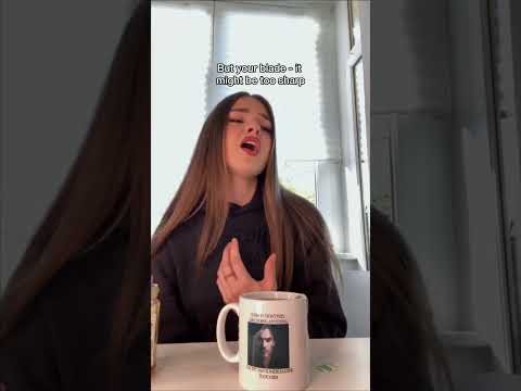 Making Tea and singing Elastic heart 🫖❤️ #singing