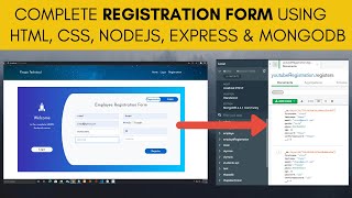 Registration Form Using Nodejs Mongodb Expressjs By Thapa Te Watch HD Mp4 Video Download Free