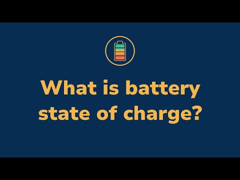 What is battery state of charge?