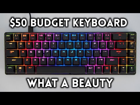 $50 Magic Refiner MK14 Mechanical Keyboard Review! SO BEAUTIFUL!