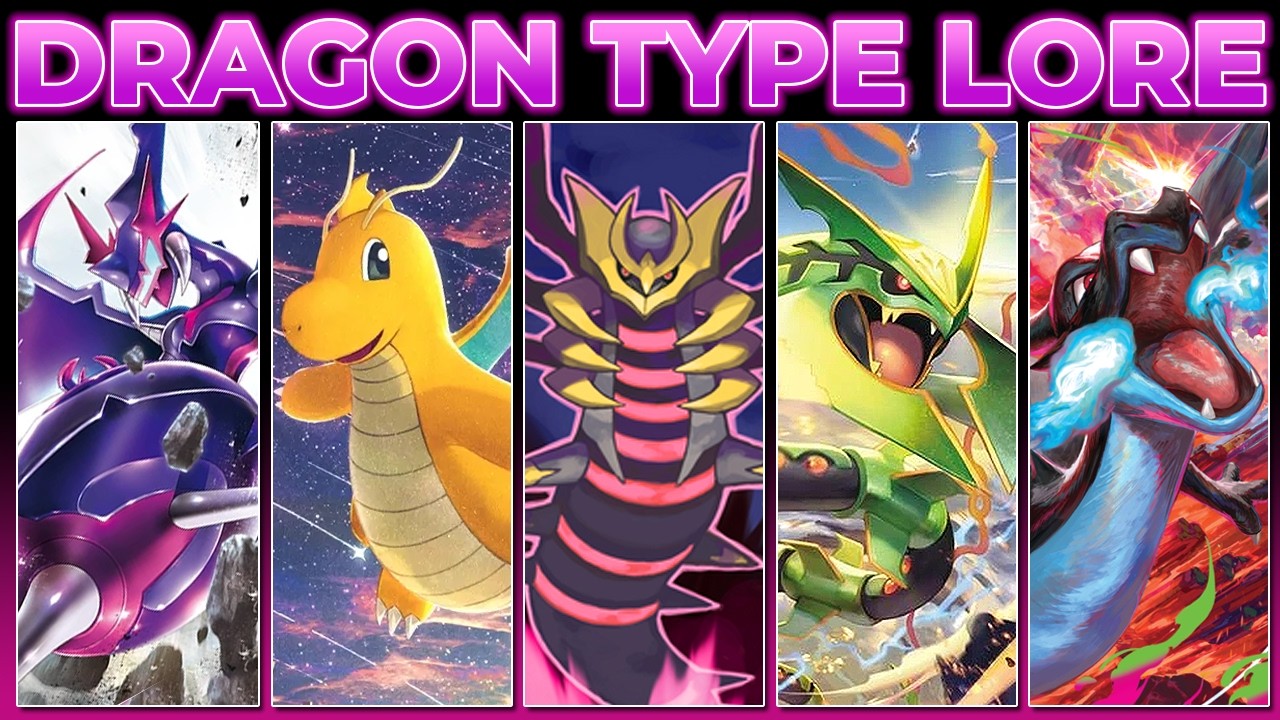 Every Dragon Type Pokemon Explained! Full Story and Lore!