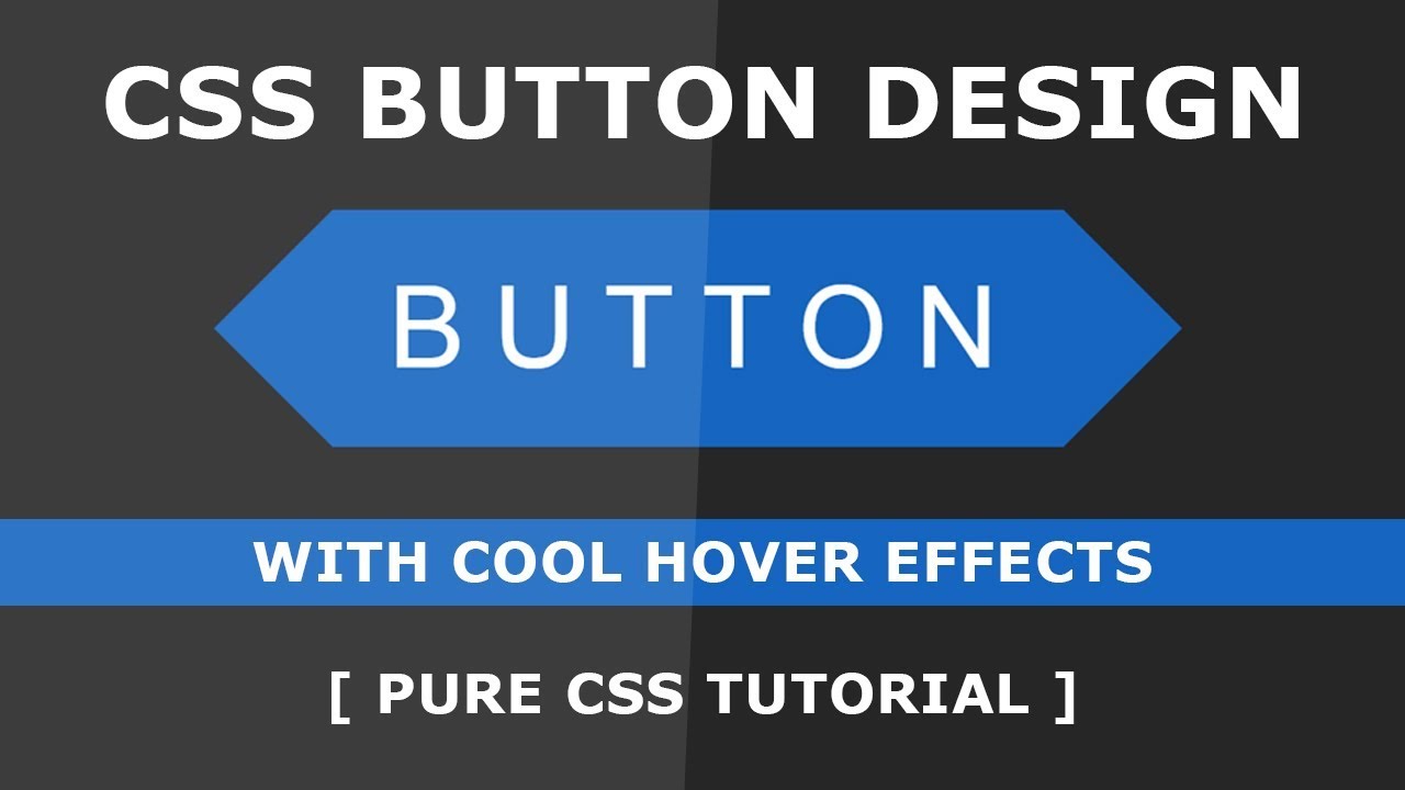 Css Button Design with Cool Hover Effects - CSS Hover Effects - Creative Button Design - Tutorial