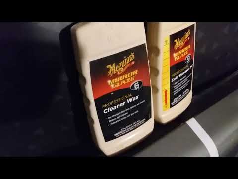 meguiar's professional cleaner wax combo with meguiar's swirl remover 2.0 paint will look new