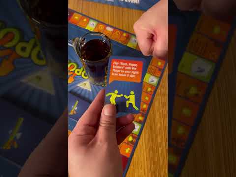 Monopoly but with drinking! 🍺♟️ A#boardgame #tabletopgames #partygame #gamenight