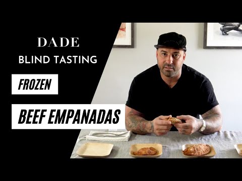Blind Tasting: frozen beef empanadas with chef Louie Estrada (Goya, Kikuet, Publix, Wild Fork)