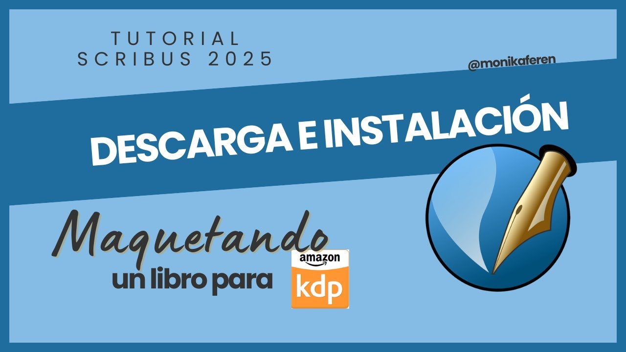 DESCARGAR E INSTALAR SCRIBUS EN TU PC -- Tutorial Scribus 2025