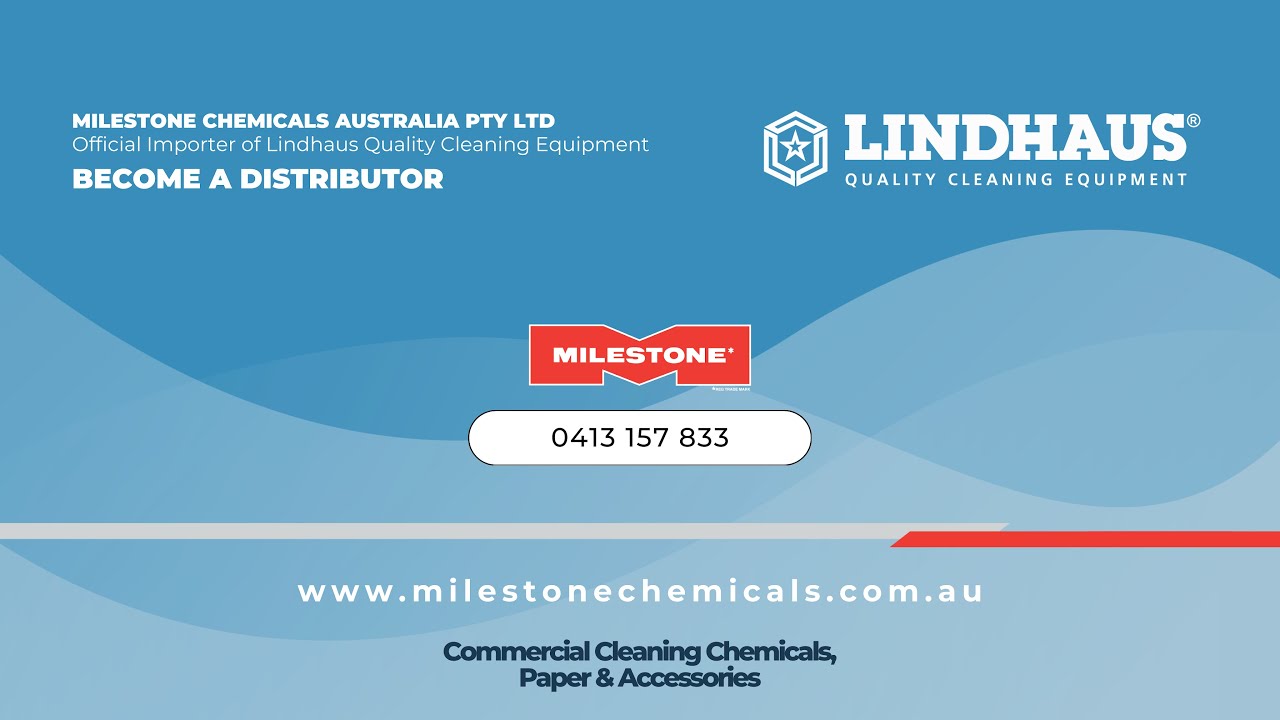 Become a Distributor of Lindhaus Quality Cleaning Equipment with Milestone Chemicals Australia