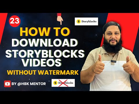 How to Download Storyblocks videos without watermark