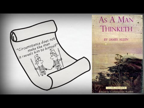 AS A MAN THINKETH BY JAMES ALLEN ANIMATED BOOK REVIEW