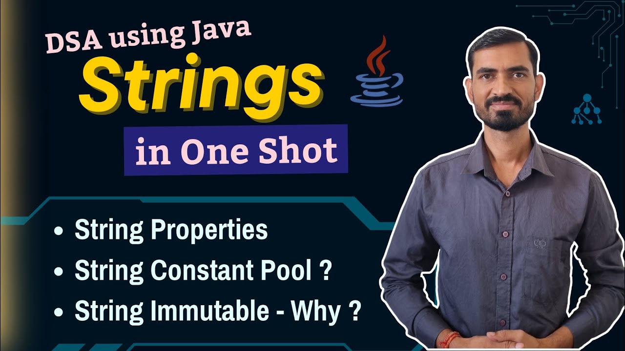 String in Java (DSA) 🚀 | String Constant Pool & Memory Management Explained | Immutable Strings