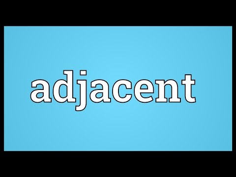 Adjacent Meaning