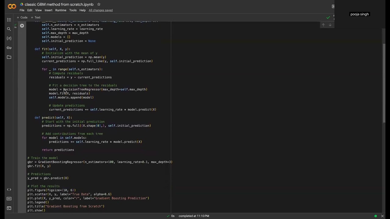 Gradient Boosting from Scratch: A Step-by-Step Tutorial with Python
