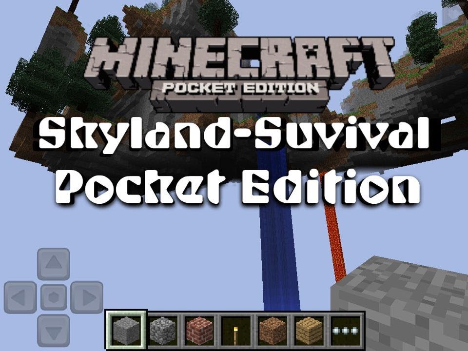 Minecraft Pocket Edition PvP-Map Skylands