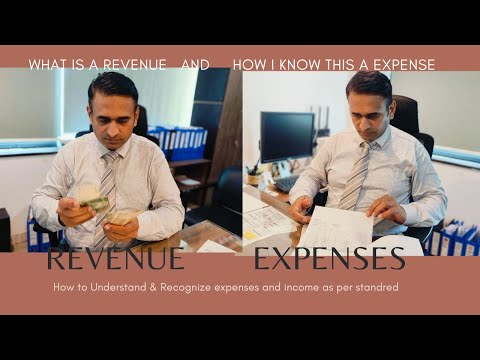 Revenue and Expenses(What is a difference between Revenue & Expenses