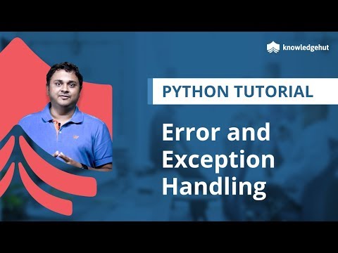 Errors and Exception Handling in Python | Errors in Python | Exceptions in Python | Python Tutorial