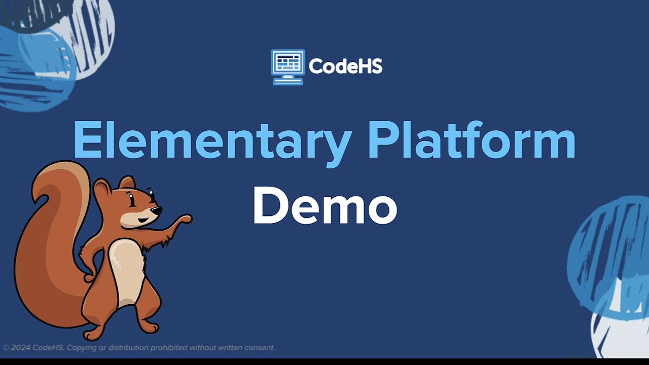 CodeHS Elementary Demo - 2024