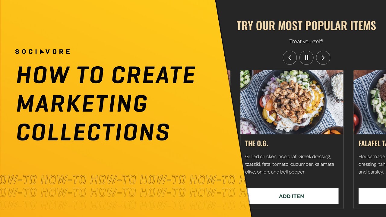 How to Create Marketing Collections