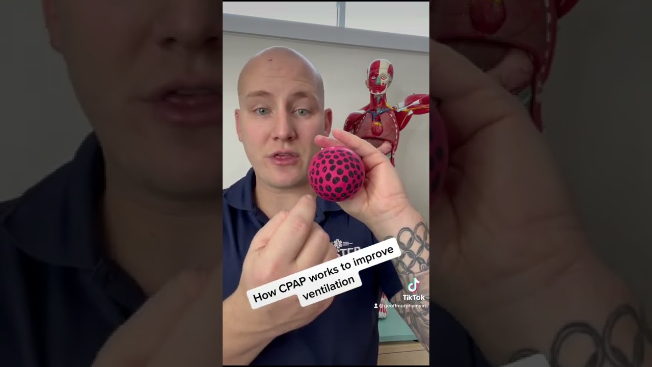 How CPAP works to improve ventilation