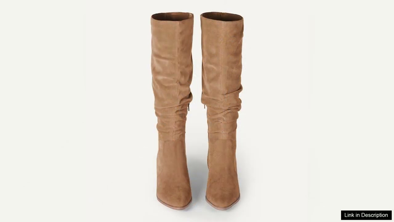 Amazon Essentials Women's Tall Block Heel Boots