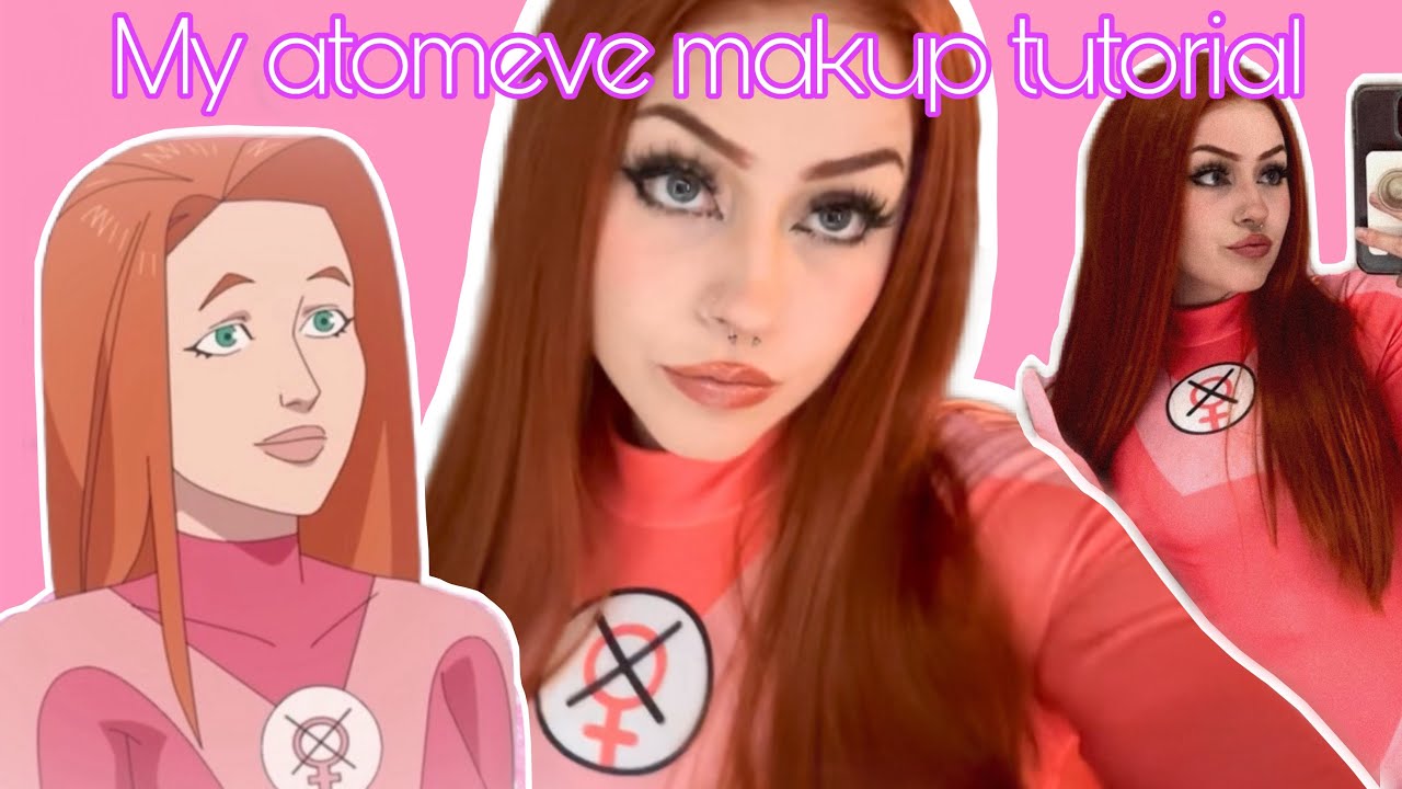 Invincible, Atom Eve cosplay makeup tutorial!