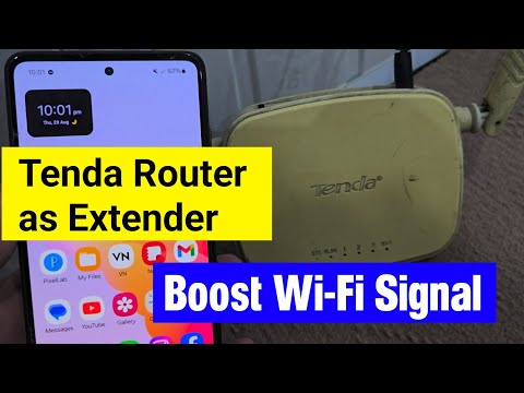 How to Setup Tenda Router as a Wi-Fi Extender | Boost Your Wi-Fi