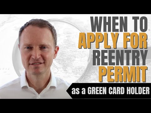 When Should a Green Card Holder Apply for a Reentry Permit?