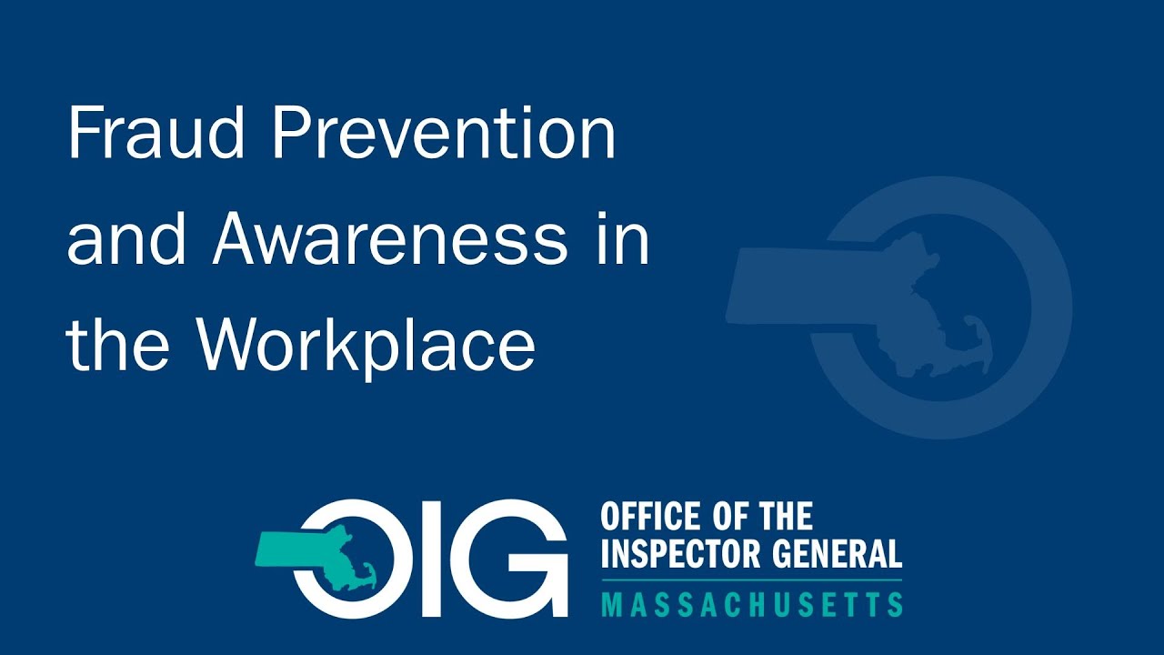 Fraud Prevention & Awareness in the Workspace
