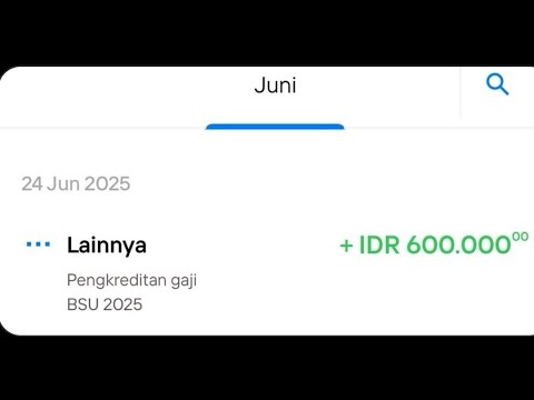 BSU 2025 Sudah Cair! Cek Rekening Sekarang! Bantuan Subsidi Upah BPJS Ketenagakerjaan Kemnaker JMO
