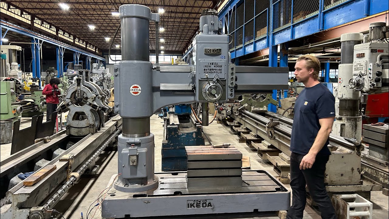 RM1500 IKEDA Radial Arm Drill