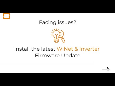 Sungrow Tech-Tipp: How to update the firmware